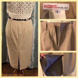 KORS Michael Kors | Skirts | Mk Pencil Skirt | Poshmark